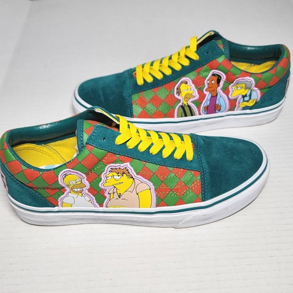 Vans X The Simpsons Moes Tavern Mens 7 Old Skool Skat… - Gem